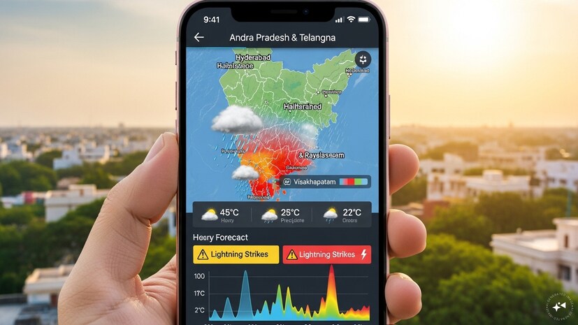 Free Weather Apps: 8 బెస్ట్ ఫ్రీ వెదర్ యాప్స్.. ఏపీ, తెలంగాణ వాతావరణ ...