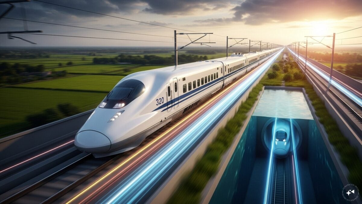 Bullet Train: గంటకు 320 km స్పీడ్, 9 నిమిషాల్లోనే 50km జర్నీ పూర్తి ...