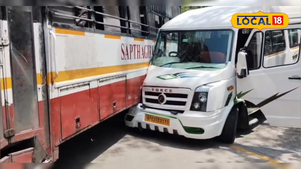 తిరుమల ఘాట్ రోడ్డులో ప్రమాదం.. ఆర్టీసీ బస్సు, టెంపో వాహనం ఢీ.. భక్తులకు ...