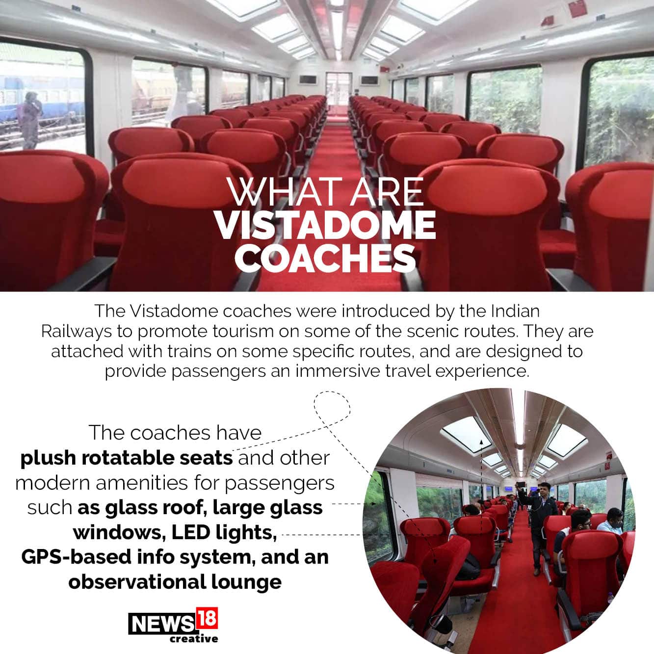 Indian Railways Vistadome Coaches: All you need to know