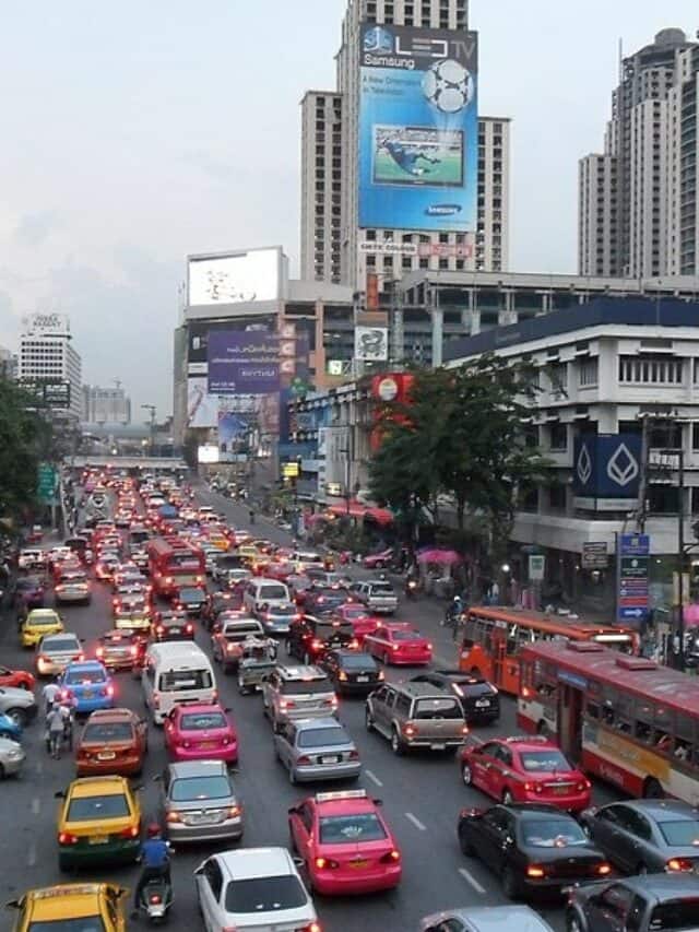 Top 10 congested cities in the world