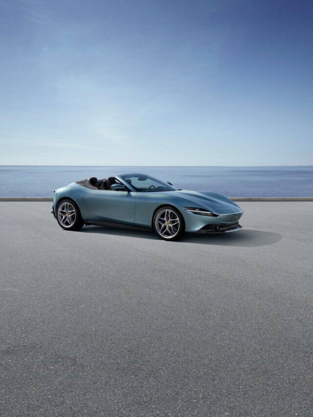 Ferrari unveils Roma Spider as its entry-level open-top supercar