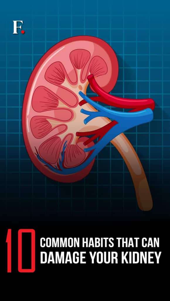 10 common habits that can damage your kidney