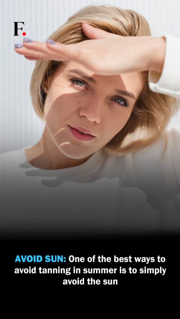 How to avoid tanning in summers