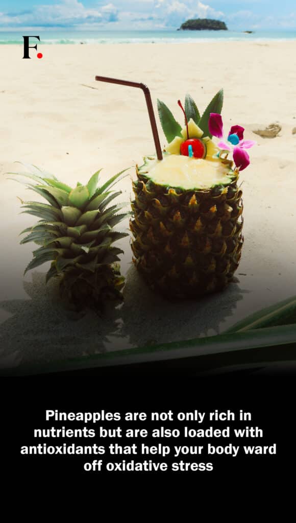 Health benefits of pineapple