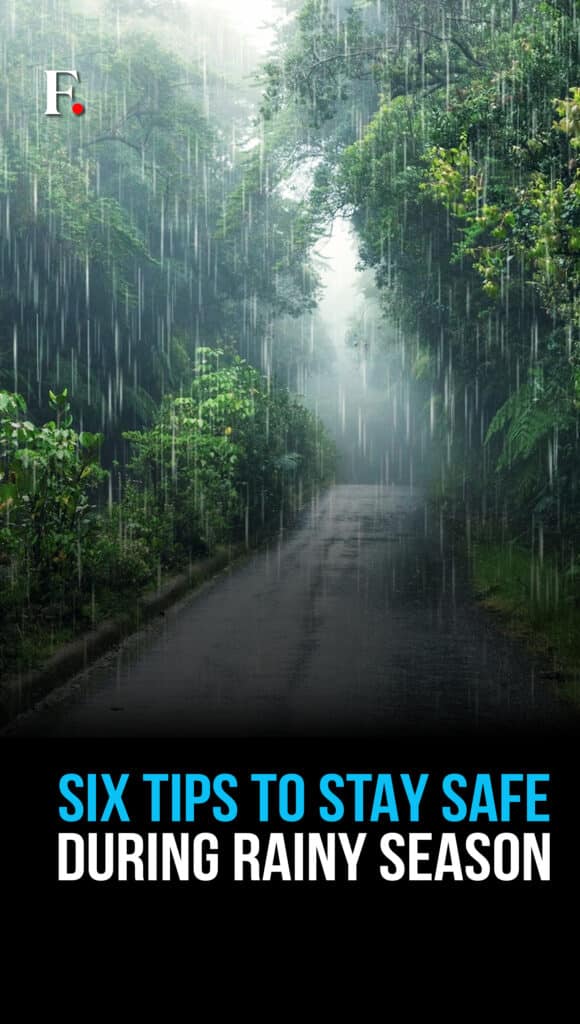 Six tips to stay safe during rainy season