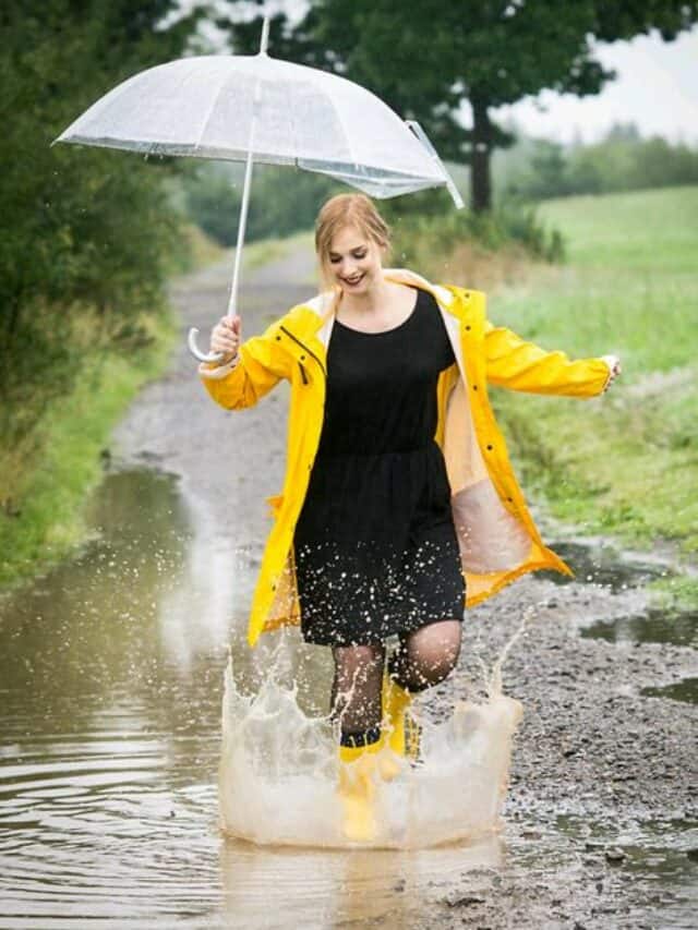 A handy guide to shielding yourself from the rain