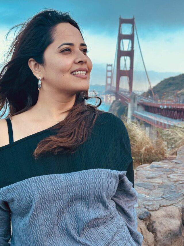 ఫ్యామిలీతో అనసూయ ఎంజాయ్ మూమెంట్స్