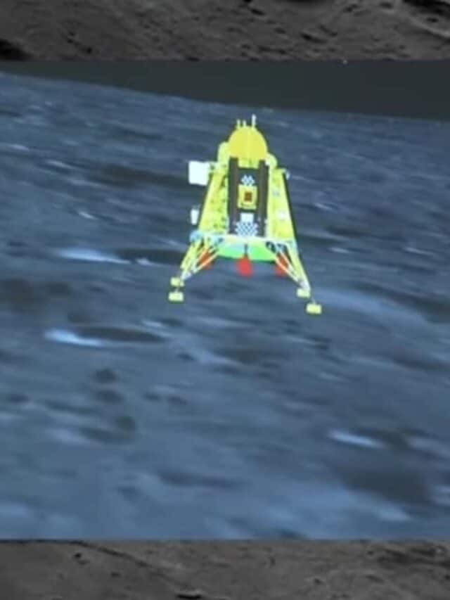 Chandrayaan-3: Images of moon's south pole captured by lander Vikram
