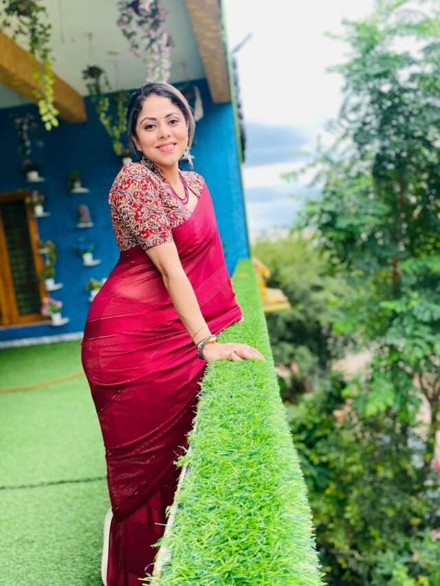 Sharmitha Gowda: ಕೆಂಪು ಸೀರೆಯಲ್ಲಿ ಭಾನುಮತಿ