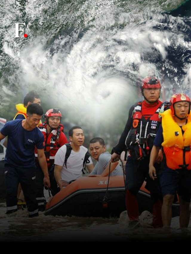 Typhoon Doksuri causes massive floods in China Typhoon Doksuri causes massive floods in China