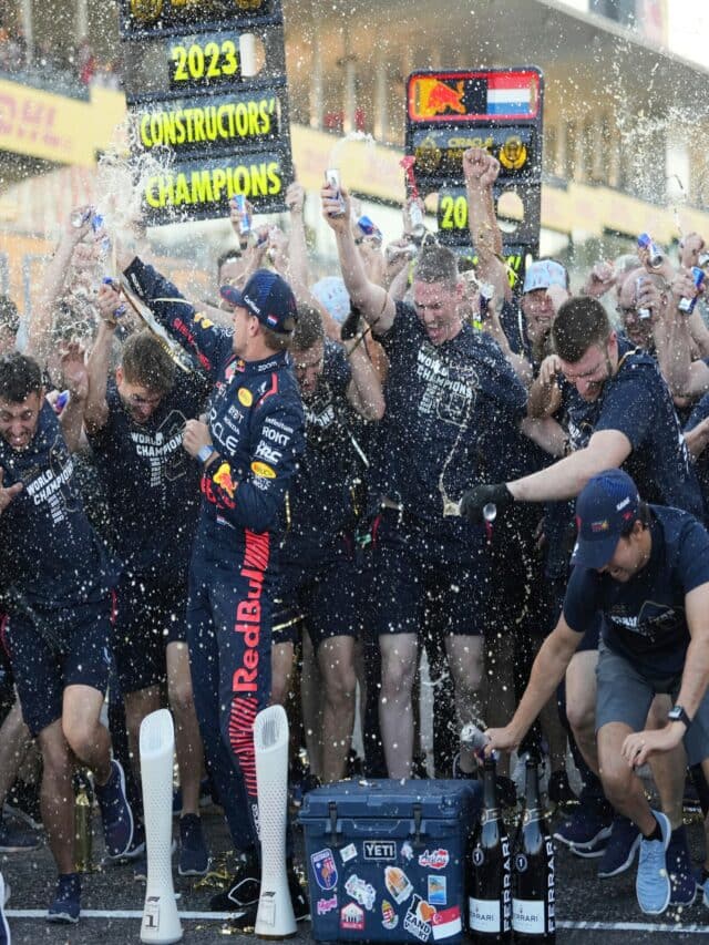 Red Bull Clinch 2023 Constructors' Championship at Suzuka