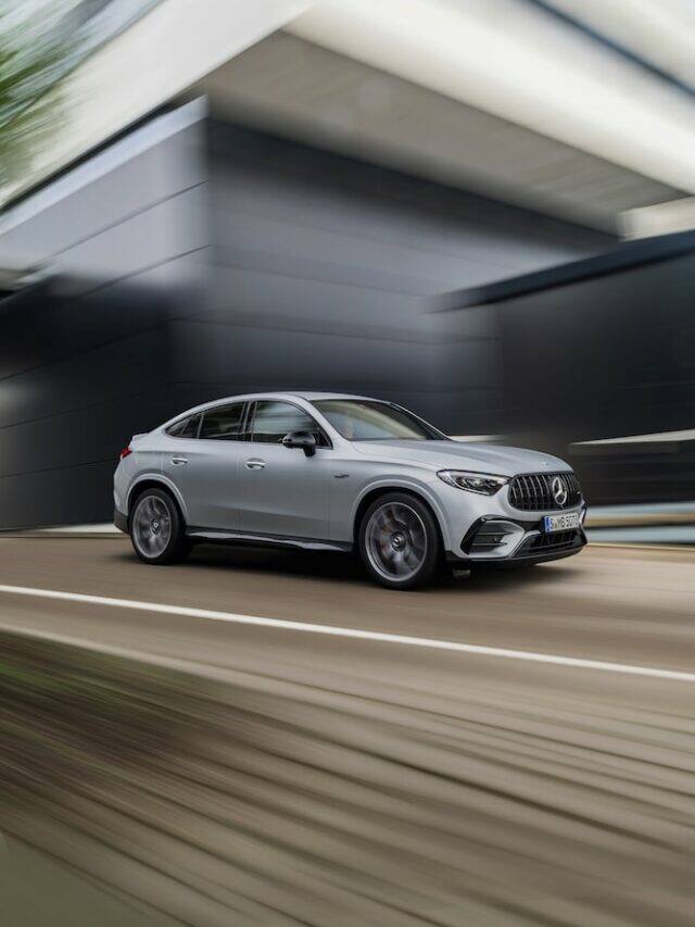 Mercedes unveils hybrid AMG GLC Coupe SUVs for 2024