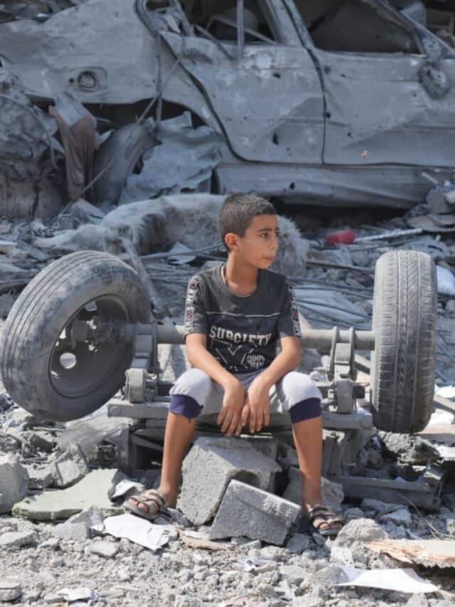 Israel-Palestine war in pics: Day 10