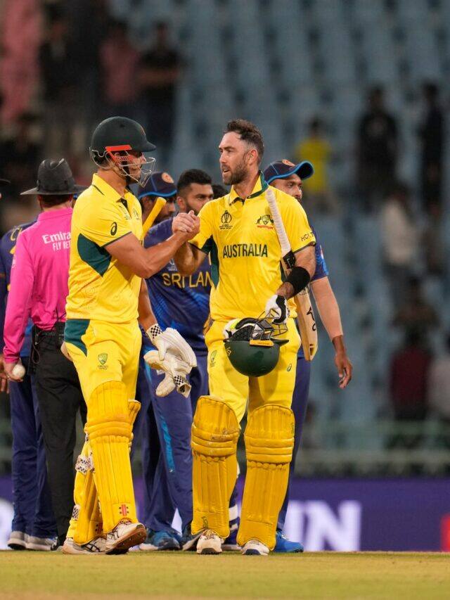 ODI World Cup 2023: Australia Get Their First Win as They Defeat Sri ...