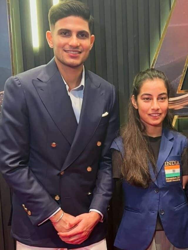 Shubman Gill Meets Sheetal Devi