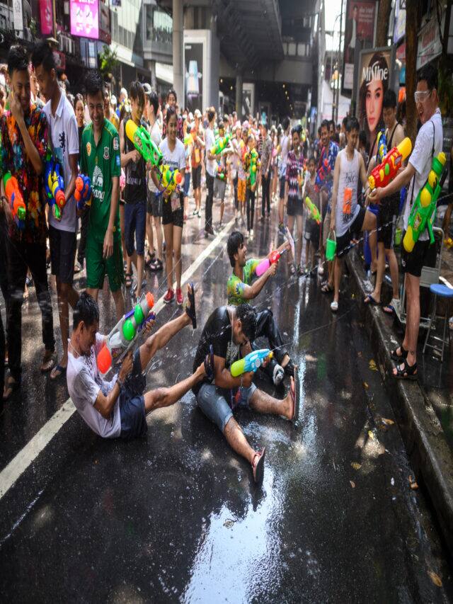 Visiting Thailand in April? Don't miss the Songkran water festival