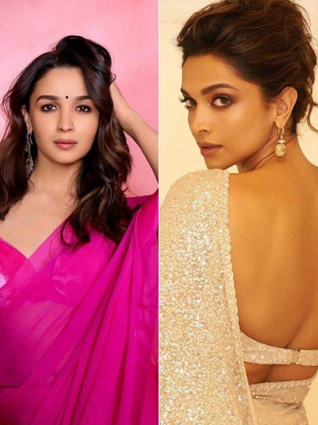 Bollywood Divas Inspired Monochrome Saree Looks