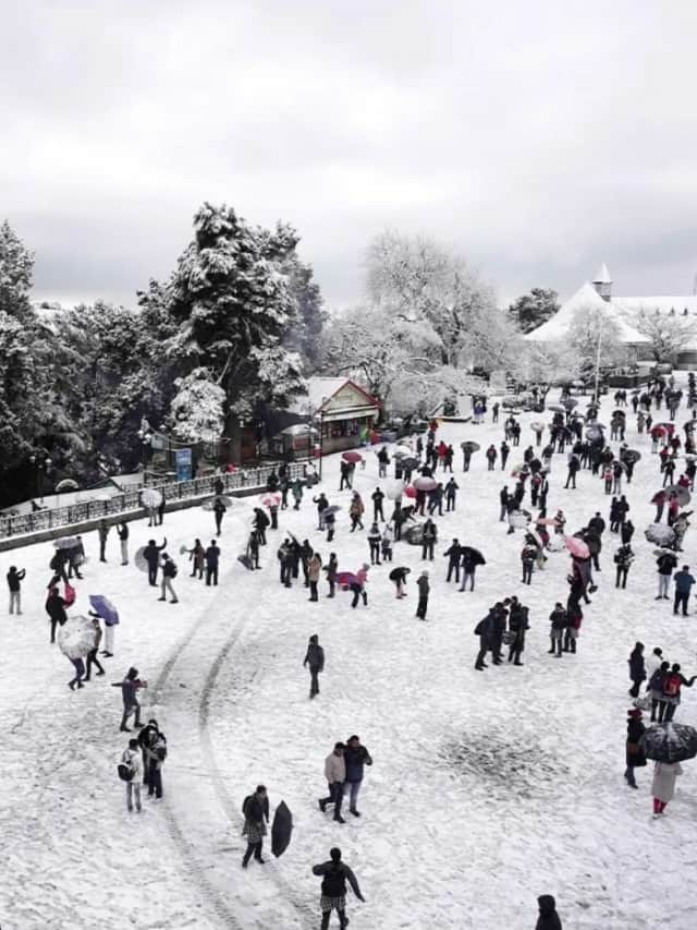 5 Beautiful Places To Witness Snowfall In India