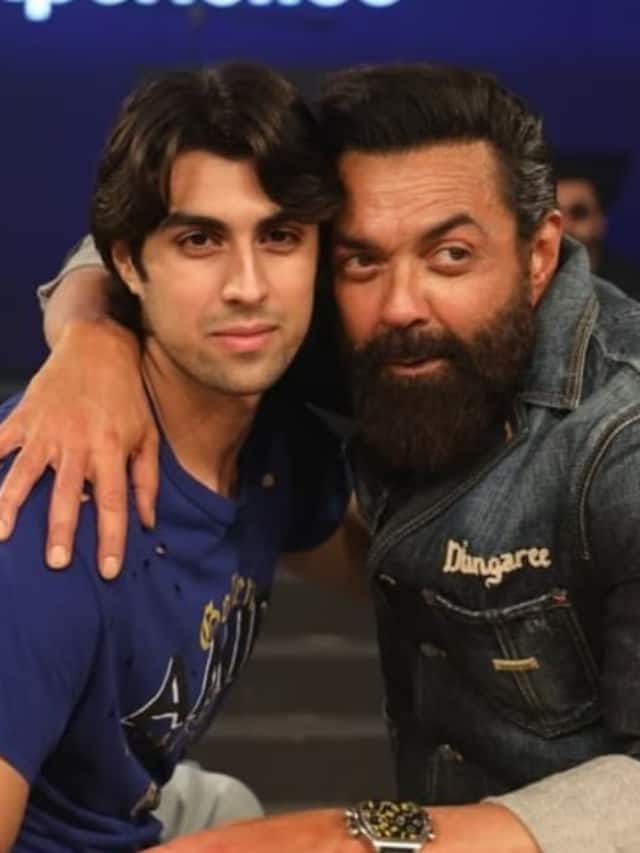 Photos Of Bobby Deol And His Son Aryaman
