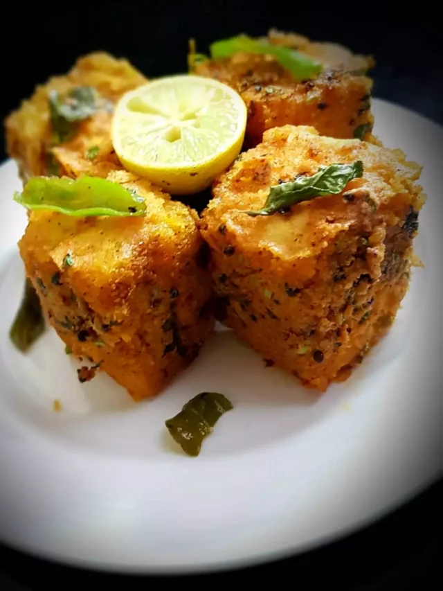 Easy Tandoori Dhokla Recipe