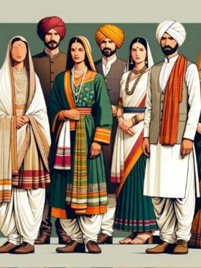 Traditional Costumes Of Different Indian States