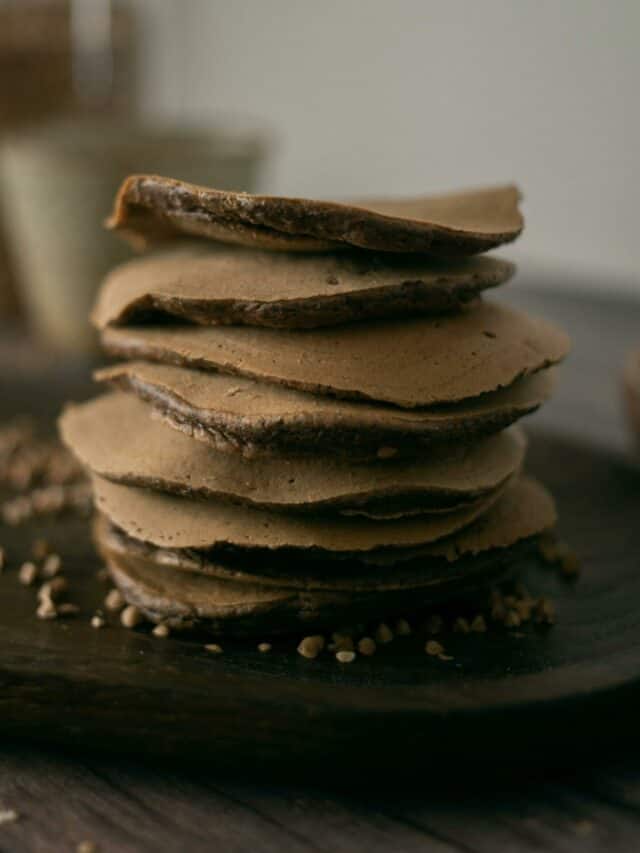 Ragi Chocolate Pancakes Recipe