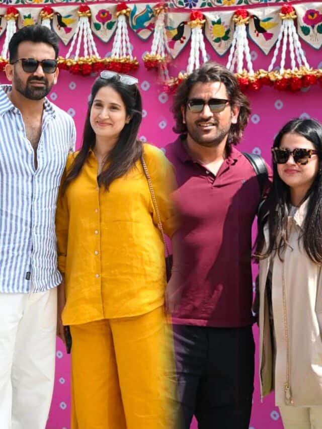 MS Dhoni to Zaheer Khan: Sportspersons Arrive in Jamnagar