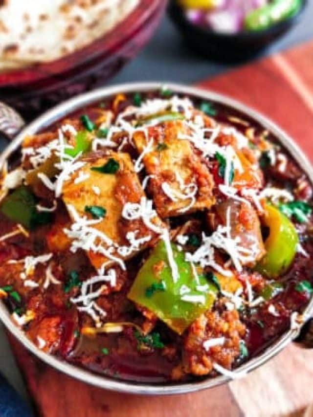 Restaurant-style Delicious Kadhai Paneer Recipe