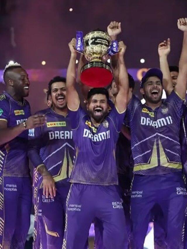 KKR Wins IPL 2024 Title: How The Players Celebrated The Victory