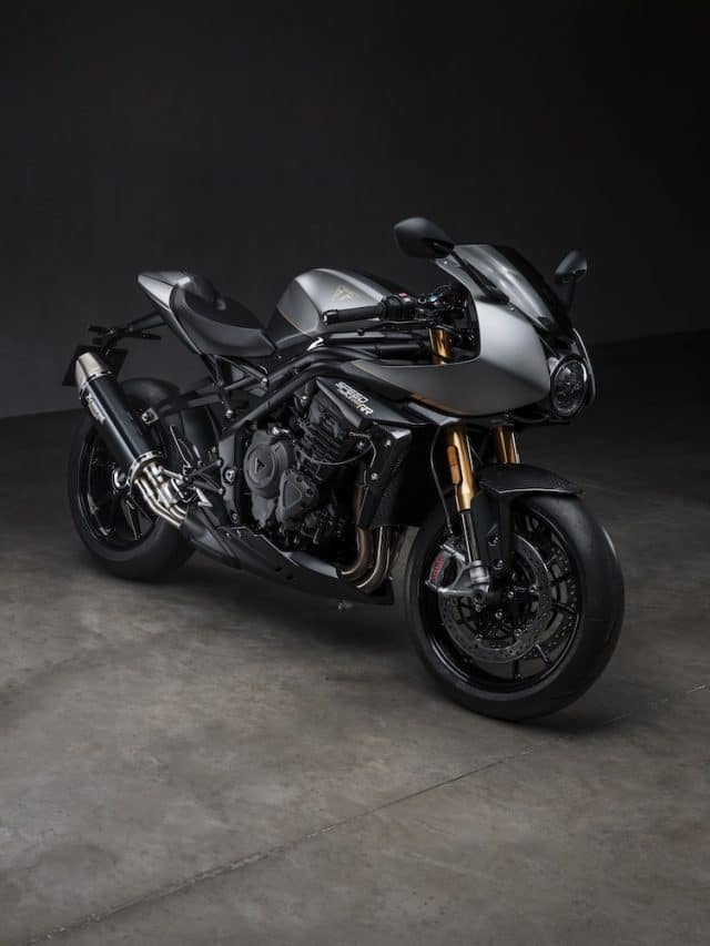 Triumph and Breitling unveil Speed Triple 1200 RR Limited Edition