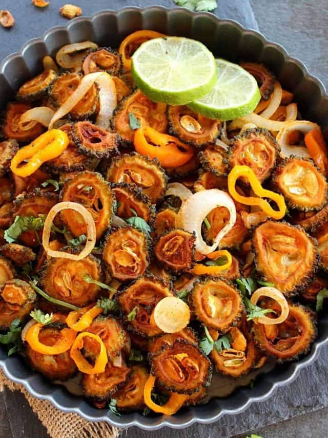 Restaurant-style Bitter Gourd Fry Recipe