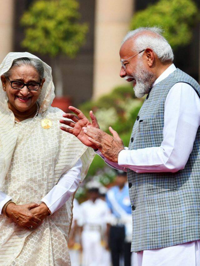 Modi and Hasina hold talks to bolster India-Bangladesh ties