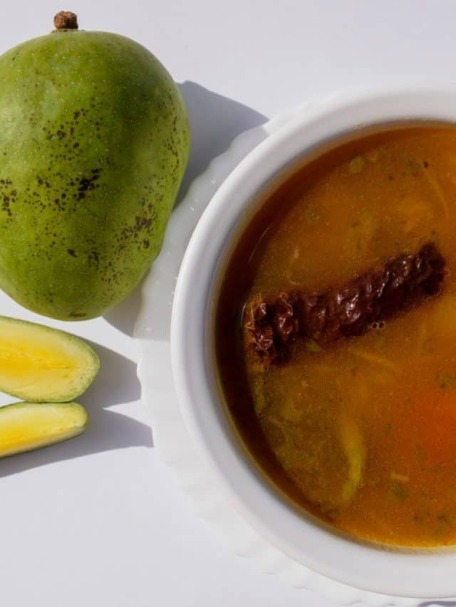 Simple Raw Mango Dal Recipe