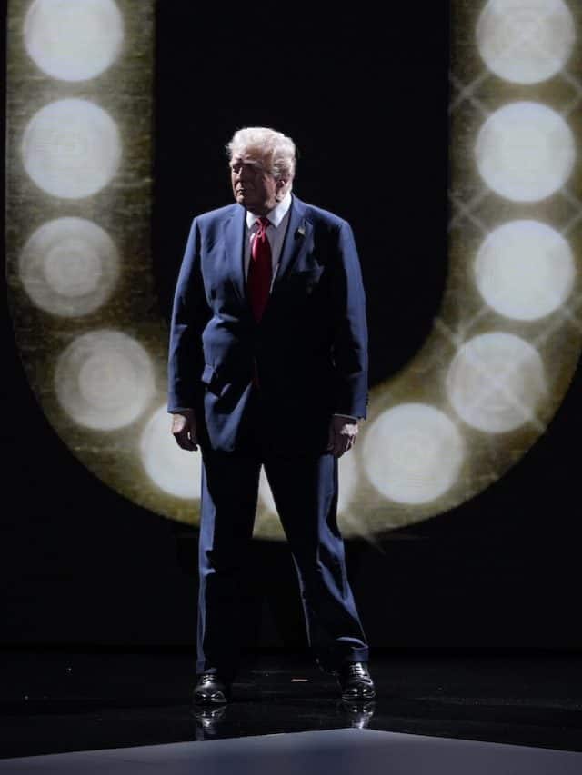 Trump's speech blends unity appeal with familiar divisive rhetoric