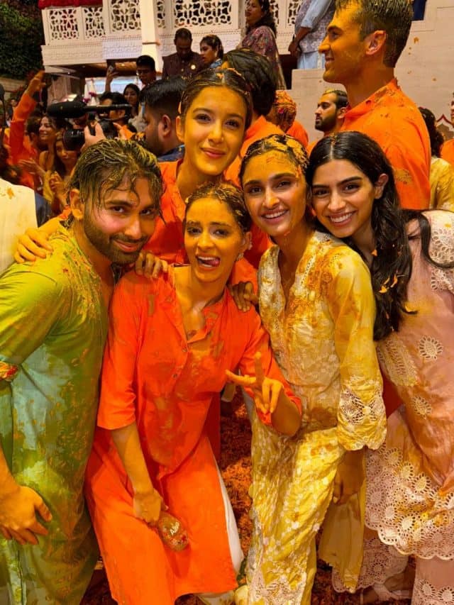 Inside Pics From Anant Ambani-Radhika Merchant's Haldi Ceremony