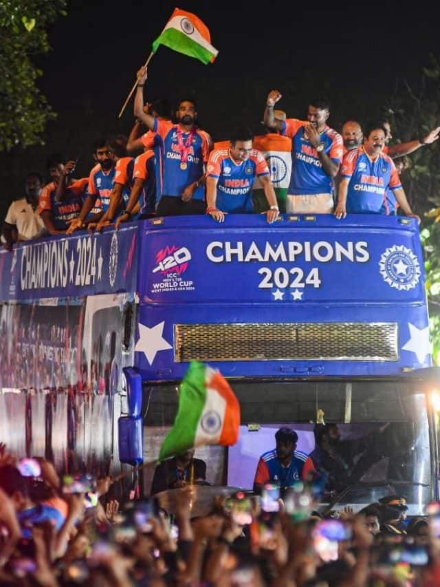 Team India's Victory Parade in Mumbai: From Marine Drive to Wankhede ...