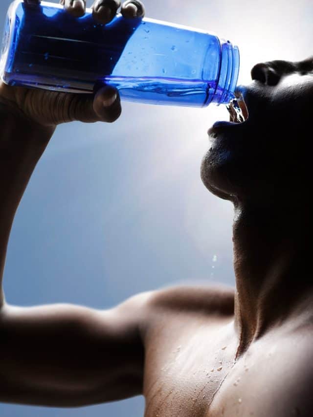 Drinking Water After Working Out