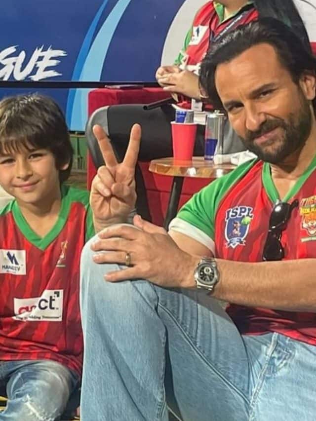 Saif Ali Khan's Family Moments With All The Kids