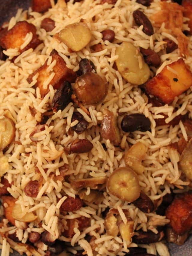 Delicious One-pot Paneer and Rajma Pulao Recipe
