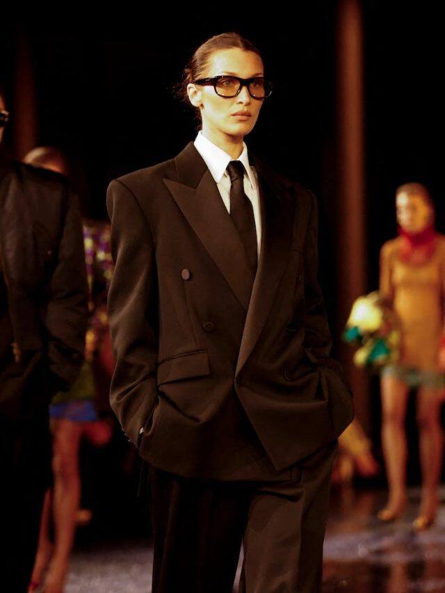 Paris Fashion Week: Saint Laurent stuns with striking styles and stars