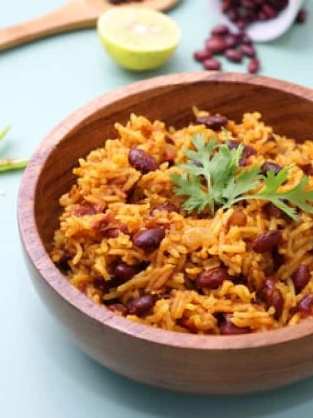 Tasty One Pot Rajma Pulao Recipe