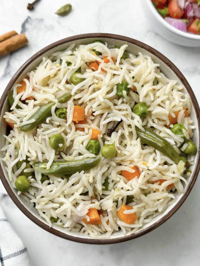 Tasty Coconut Milk Pulao Recipe