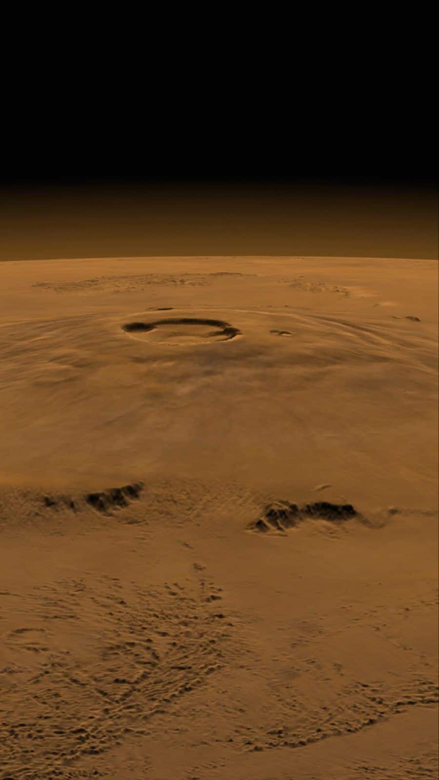 Olympus Mons Volcano Nasa