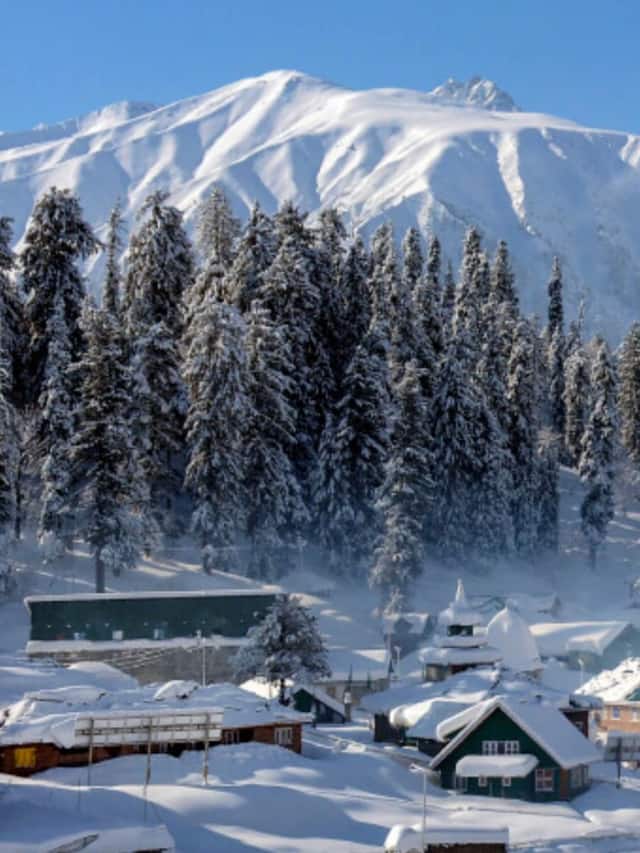 Gulmarg Transforms into a Winter Wonderland with Fresh Snowfall