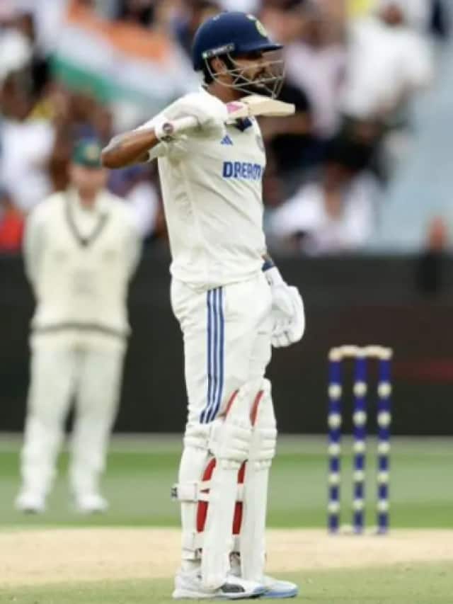 Nitish Kumar Reddy Pulls Off Pushpa Celebration After Scoring Maiden ...