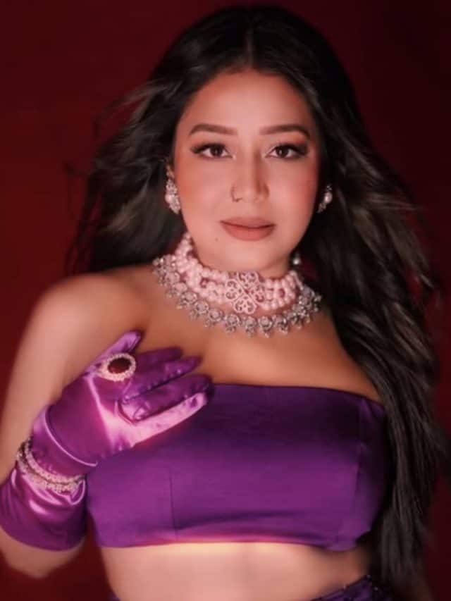 Flashy purple to fiery red: Neha Kakkar’s love for loud fashion