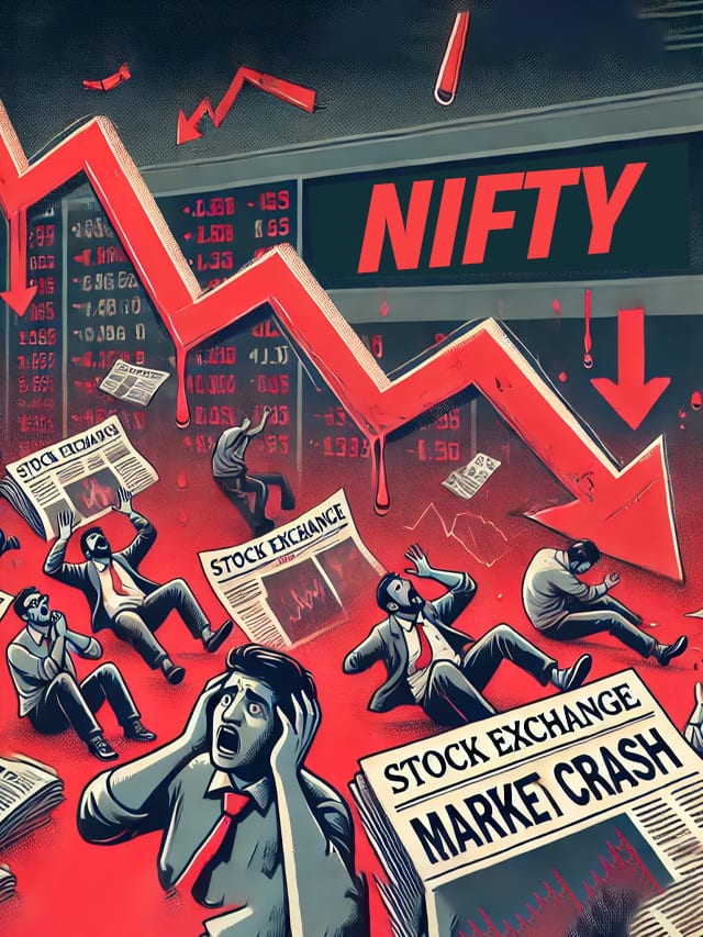 Nifty Crash: बाजार में 9 लाख करोड़ डूबे, सबसे बड़े ये कारण जानिए