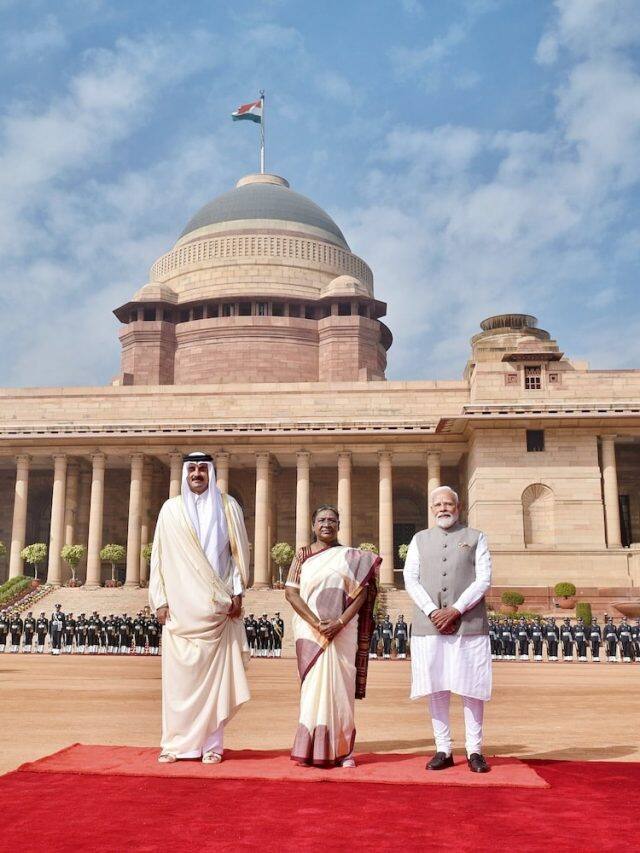 Qatar Amir Sheikh Tamim meets Modi, seals key India-Qatar deals
