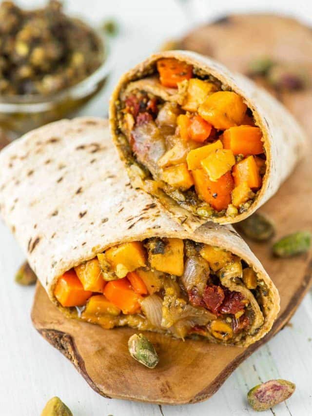 Delicious And Healthy Sweet Potato Wrap Recipe